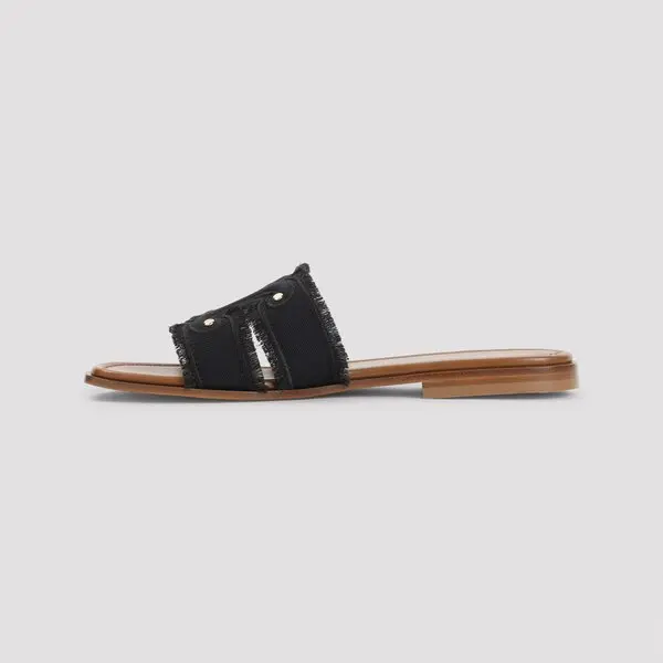 Celine Fringed Triomphe Mule