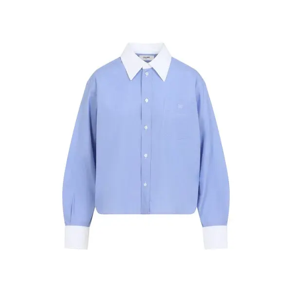 Celine Cropped Shirt