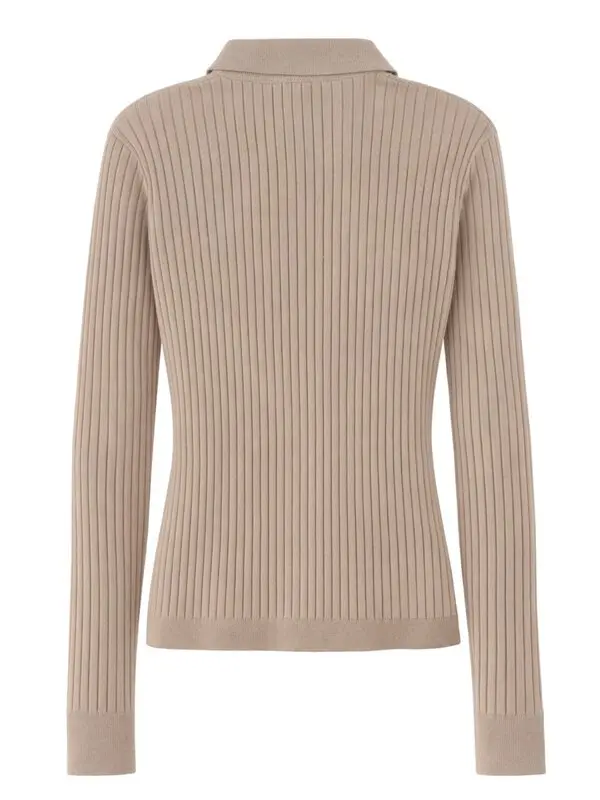 Max Mara Cashmere Polo Shirt - Cream