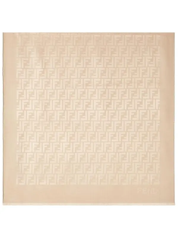 Fendi Foulard Ff - Cream