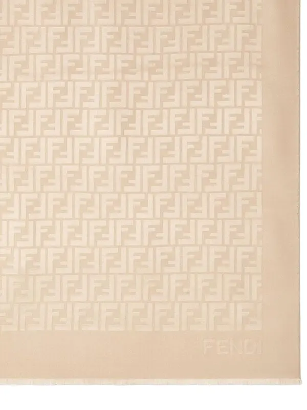 Fendi Foulard Ff - Cream