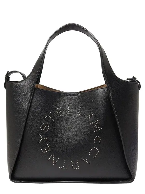 Stella McCartney Tote Bag With Logo - Black