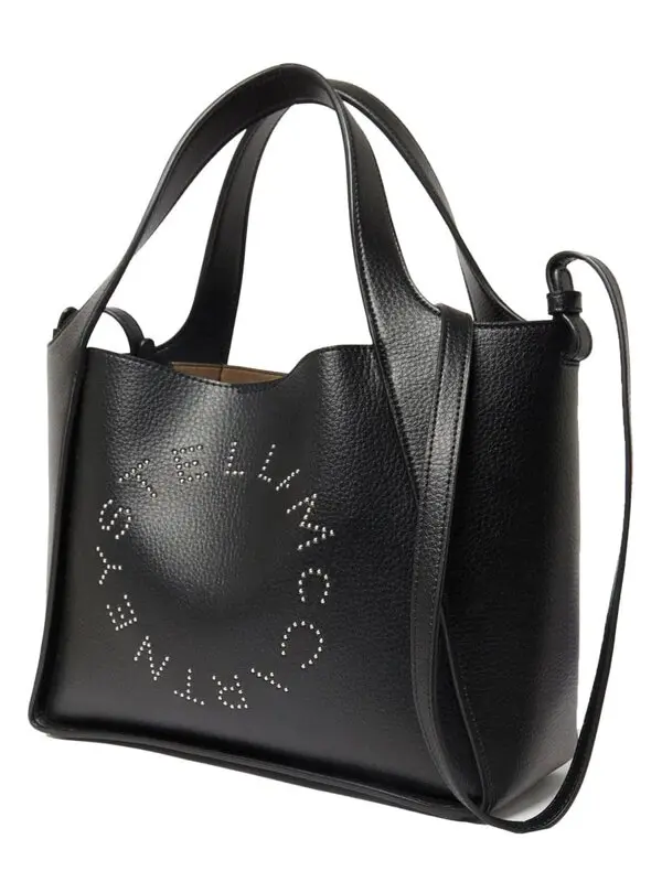 Stella McCartney Tote Bag With Logo - Black
