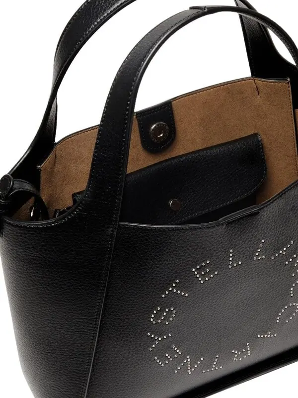 Stella McCartney Tote Bag With Logo - Black