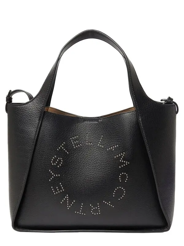 Stella McCartney Tote Bag With Logo - Black