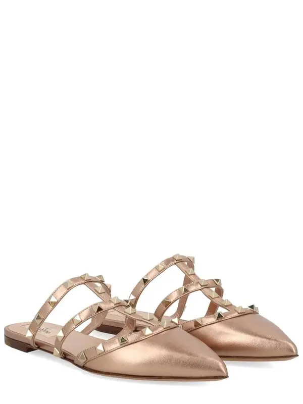 Valentino Garavani Mule Rockstud - Pink