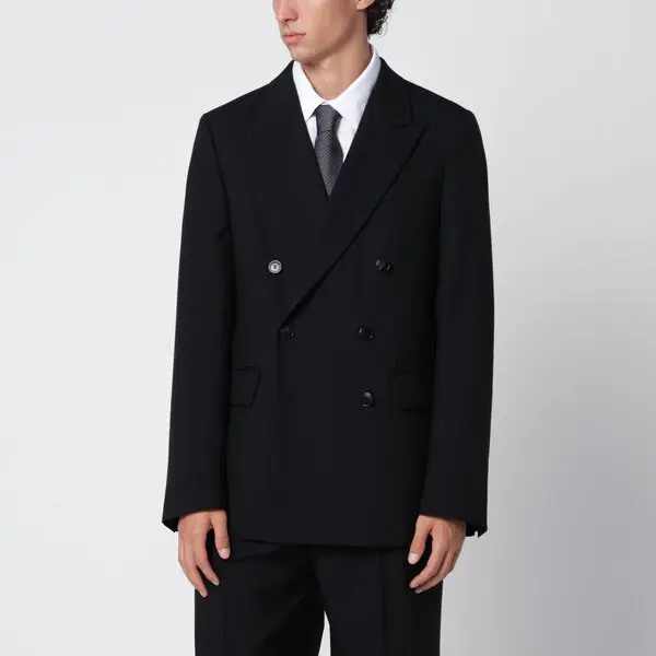 Dries Van Noten Double-breasted Jacket In Wool