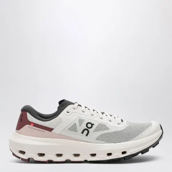 On Cloudvista 3 Oyster/barberry Polyester Shoes - Beige