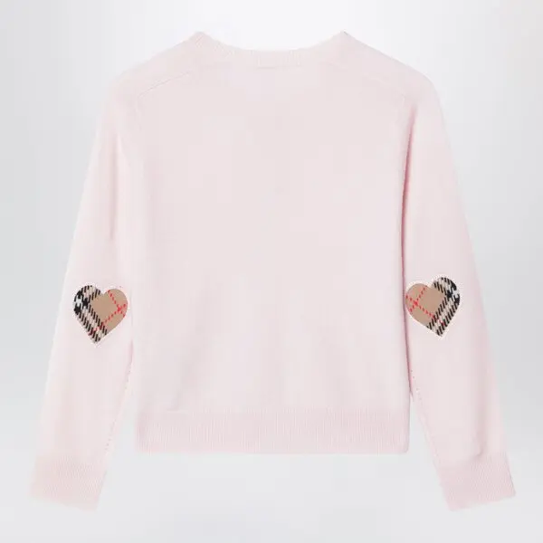 Burberry Cardigan In Wool And Cashmere