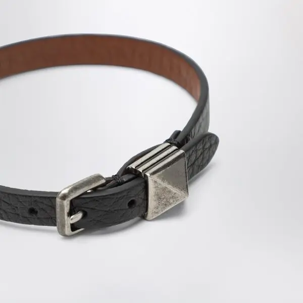 Valentino Garavani Rockstud Bracelet In Leather