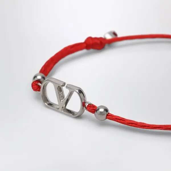 Valentino Garavani Vlogo Signature Cord Bracelet