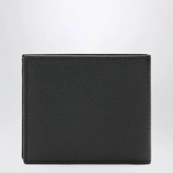 Valentino Garavani Vlogo Signature Wallet In Grained Leather