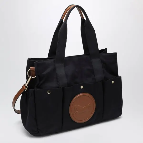 Chloé Navy Cotton Changing Bag