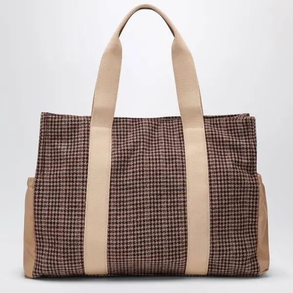Chloé Checked Polyester Changing Bag