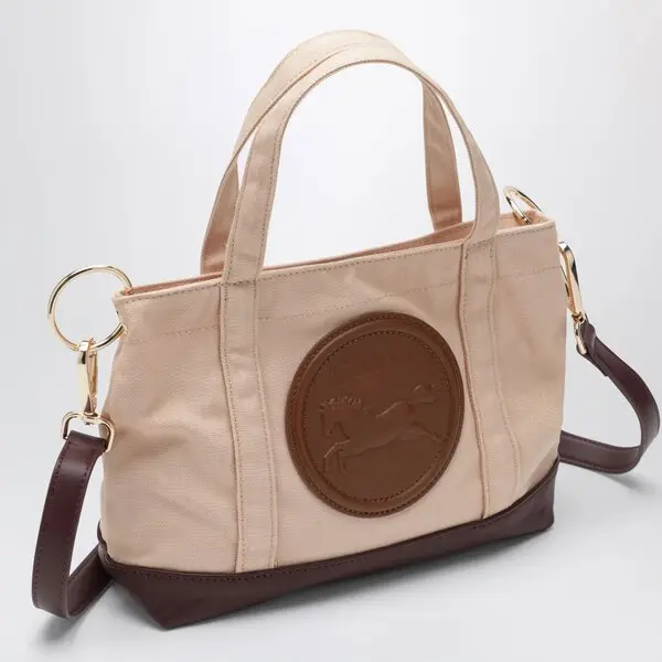 Chloé Toasted Almond Cotton Tote Bag