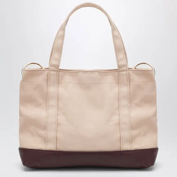 Chloé Toasted Almond Cotton Tote Bag