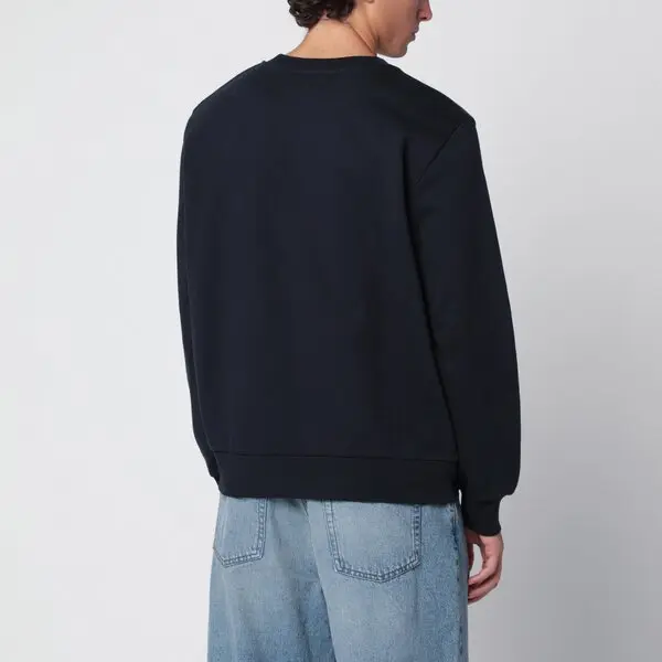 A.p.c. Standard Grand Vpc Dark Cotton Sweatshirt