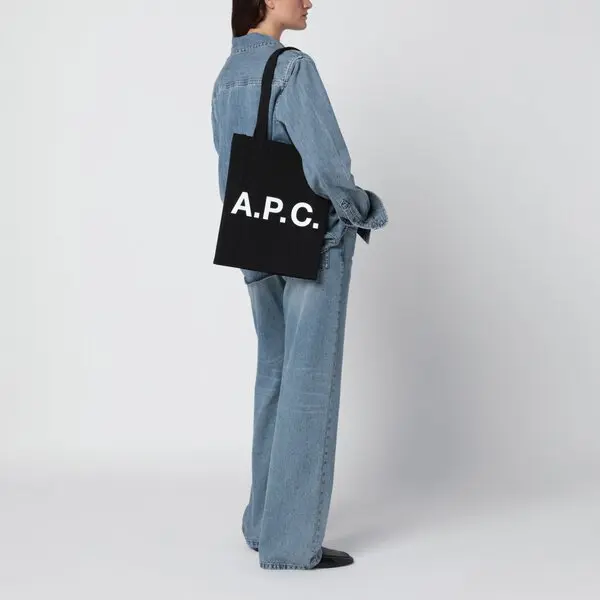 A.p.c. Lou Canvas Shopping Bag