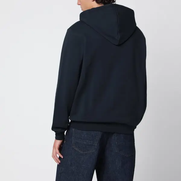 A.p.c. Navy Cotton Hoodie