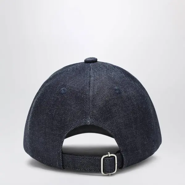 A.p.c. Charlie Indigo Cotton Baseball Cap - Blue