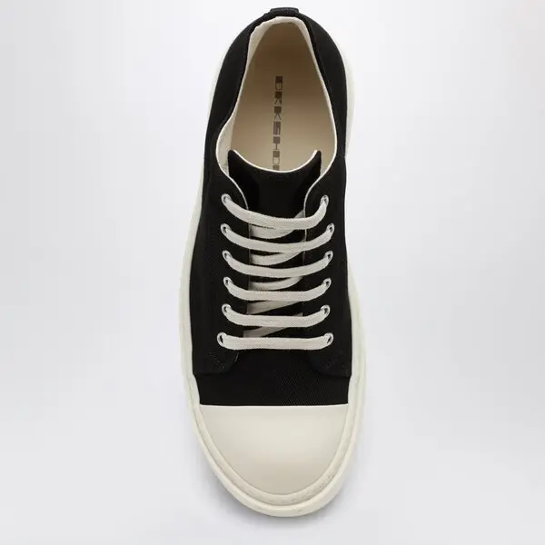 Rick Owens Tower Extreme Low Sneakers In Denim