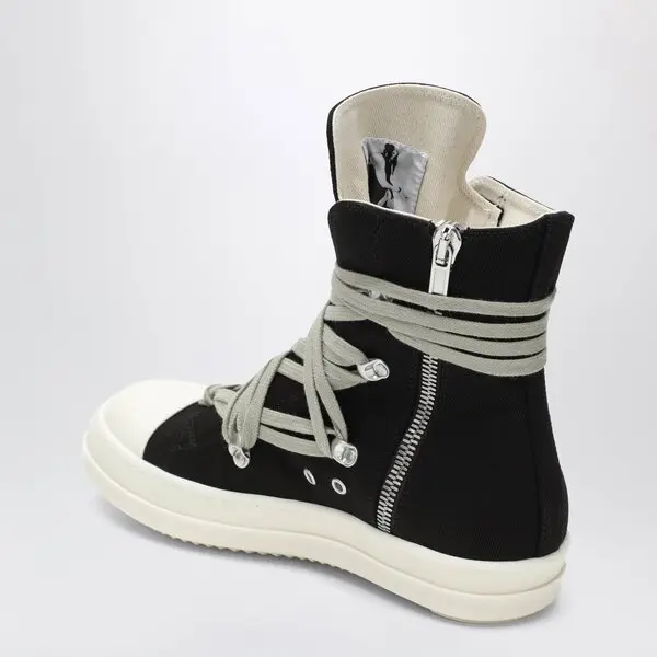 Rick Owens Megalace Sneakers In Denim