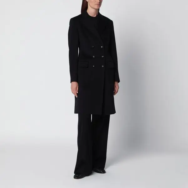 Dolce & Gabbana Double-breasted Coat In Wool