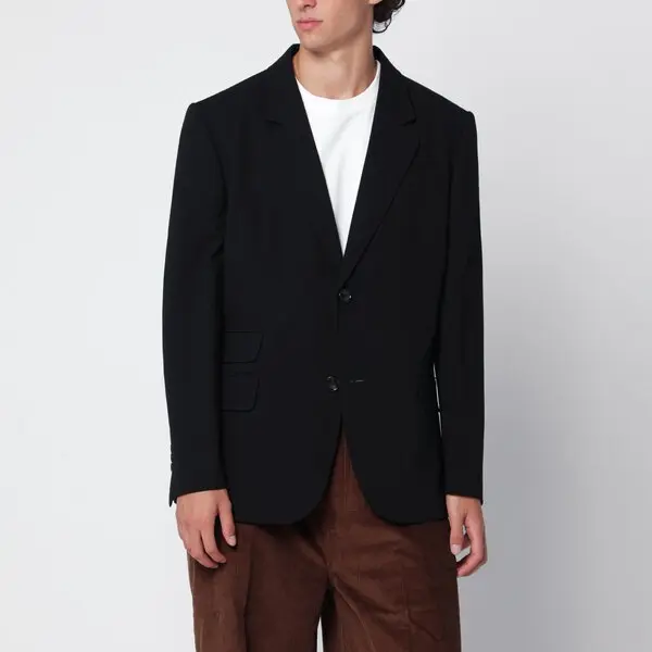 AMI Paris Straight Wool Blazer