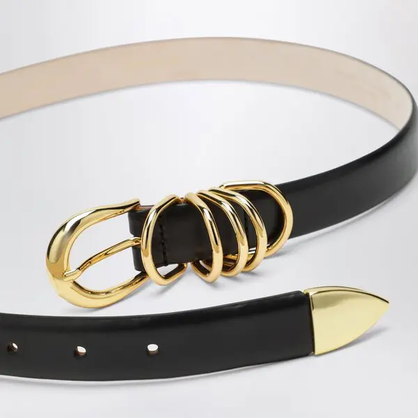 DEHANCHE Hollyhock Belt /gold In Leather