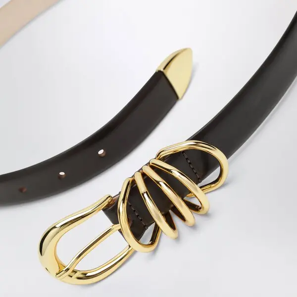 DEHANCHE Hollyhock Belt /gold In Leather