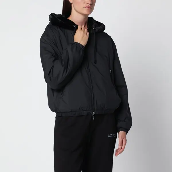 Moose Knuckles Eaton Bunny Reversible Jacket - Black