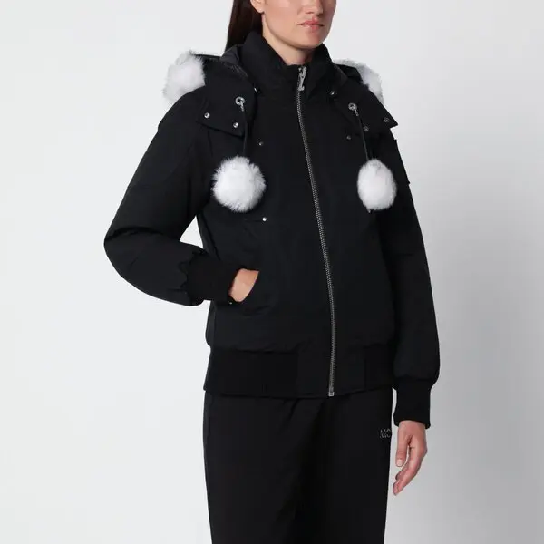 Moose Knuckles Original Debbie Cotton Bomber Jacket