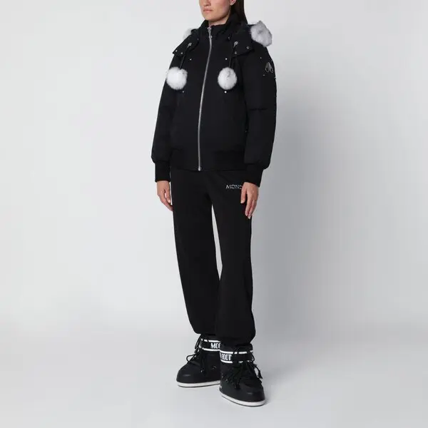 Moose Knuckles Original Debbie Cotton Bomber Jacket