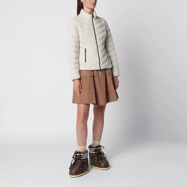 Moose Knuckles Elora Alabaster Padded Nylon Jacket