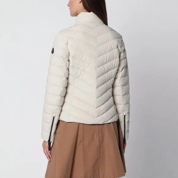 Moose Knuckles Elora Alabaster Padded Nylon Jacket