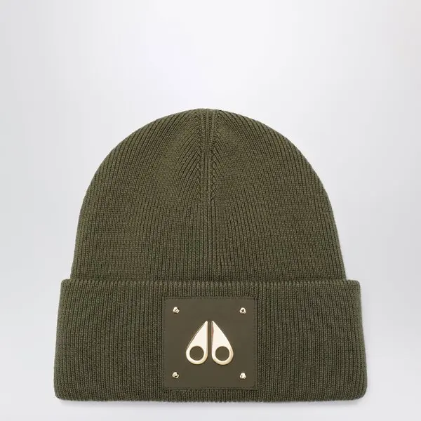 Moose Knuckles Gold Series Icon Wool Beanie