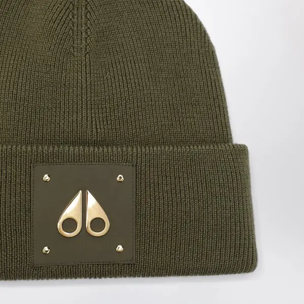 Moose Knuckles Gold Series Icon Wool Beanie
