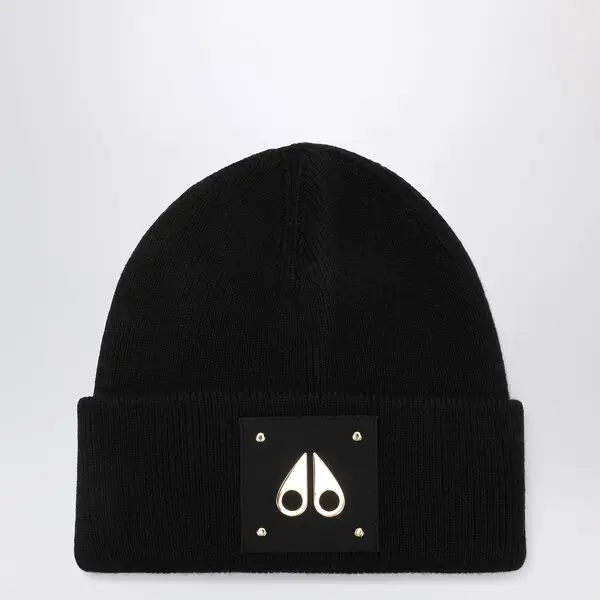 Moose Knuckles Gold Series Icon Wool Beanie