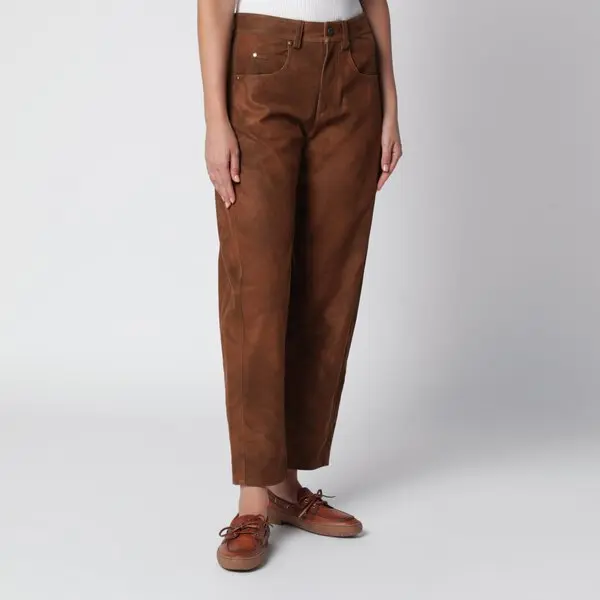 Isabel Marant Étoile Belky Faux Suede Trousers