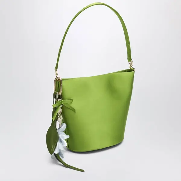 SELF-PORTRAIT Satin Bucket Bag