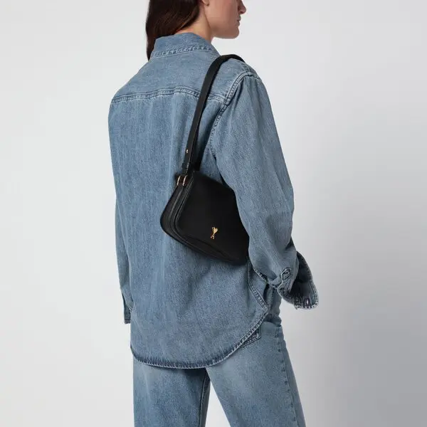 AMI Paris Paris Paris Calfskin Bag