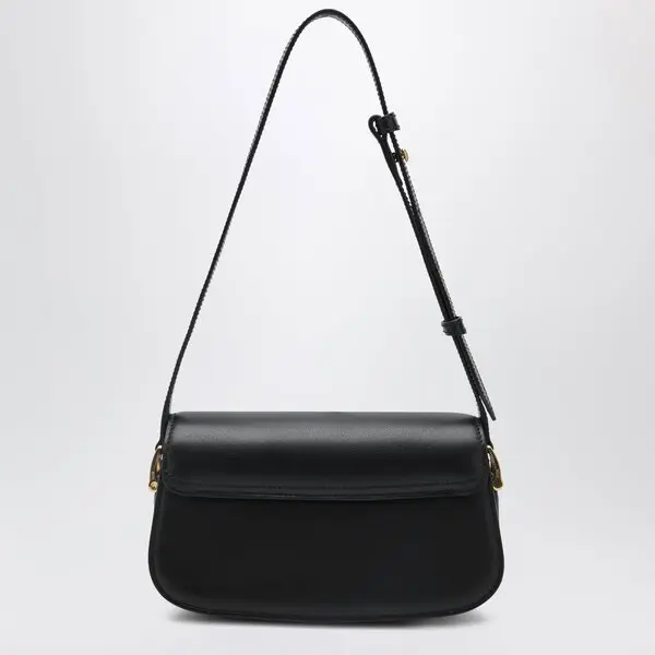 AMI Paris Paris Paris Leather Shoulder Bag