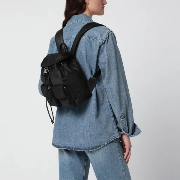 AMI Paris Marcel Small Nylon Backpack
