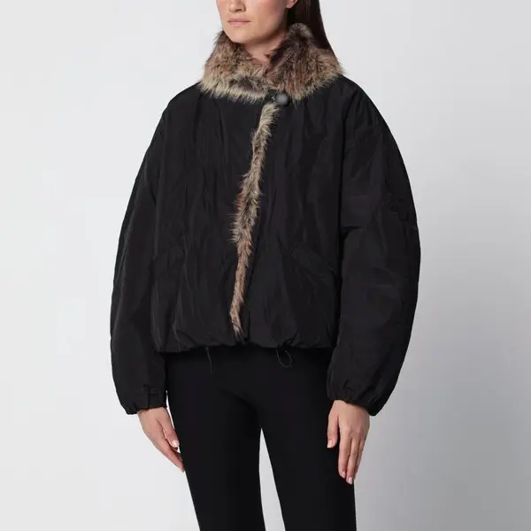 Isabel Marant Étoile Charone Short Parka In Polyester - Black