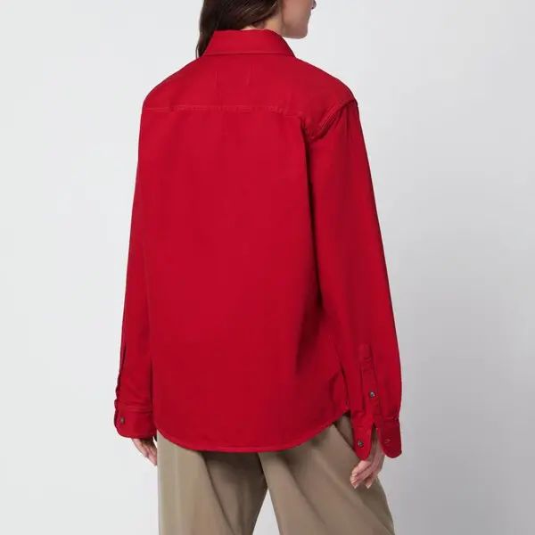 AMI Paris De Caur Ruby Cotton Shirt