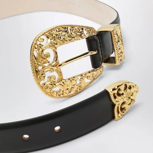 DEHANCHE Versailles Belt /gold In Leather
