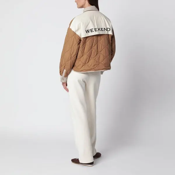 Max Mara Almond Reversible Cropped Jacket
