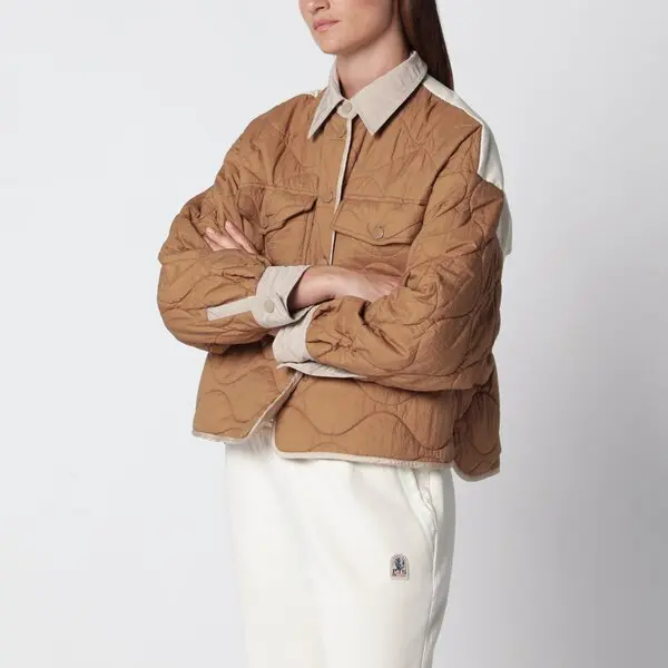 Max Mara Almond Reversible Cropped Jacket