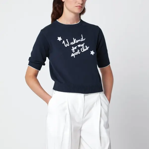 Max Mara Boxy Denim Cotton Shirt - Blue