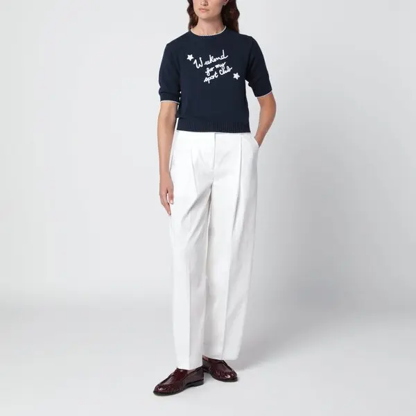 Max Mara Boxy Denim Cotton Shirt